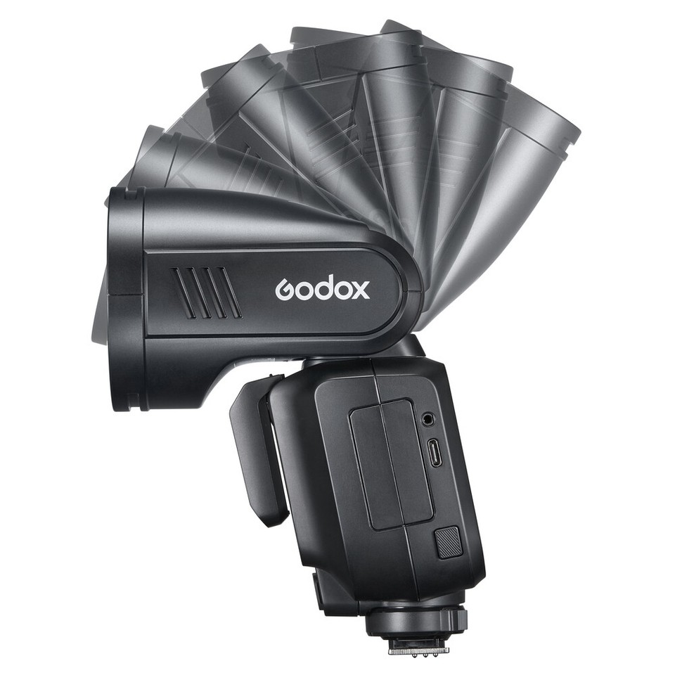 US Godox V100S V100-S V100 S 2.4G TTL External Camera Flash Speedlite ...
