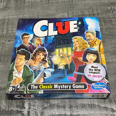 Clue Board Game Brand New Factory Sealed Hasbro 630509477722| eBay
