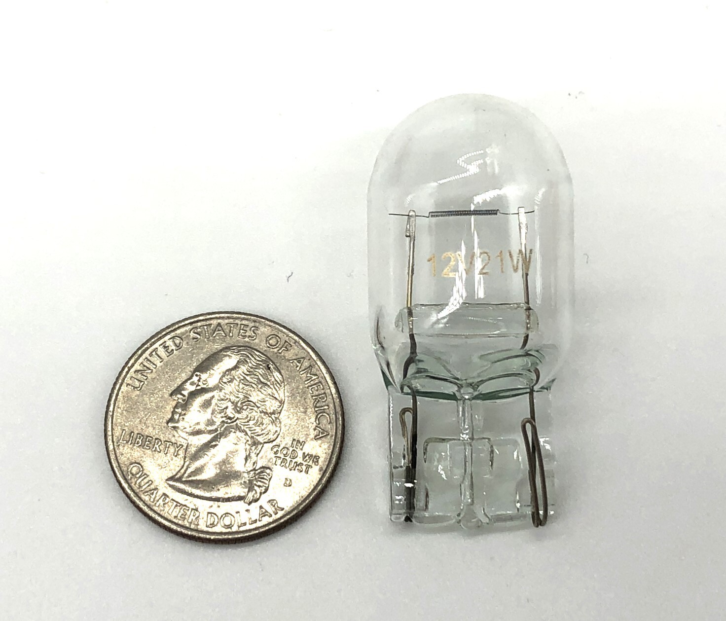 10 Pack 7440 T20 Clear Signal Light Single Filament Lamp Bulb USA Based ...