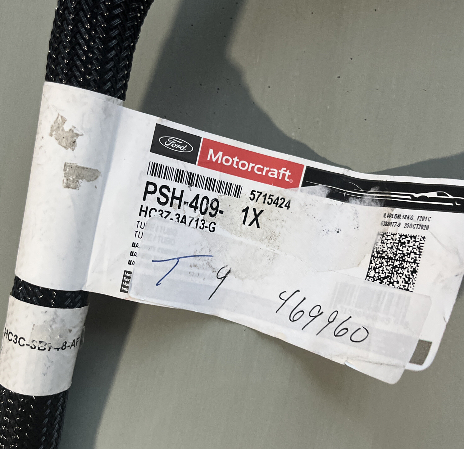 Genuine Ford Power Steering Return Hose Hc3z-3a713-g for sale online | eBay