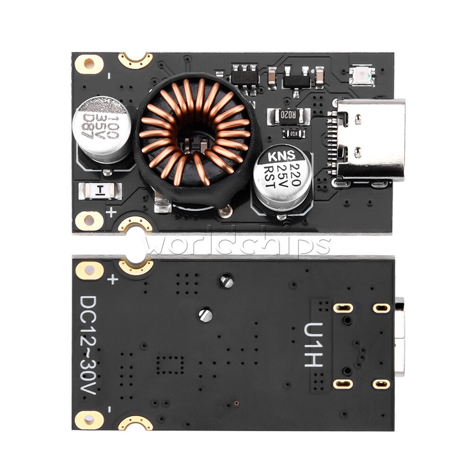 PD65W Fast Charging Module Type-C USB Support PD2.0/3.0 QC2.0/3.0 PPS ...