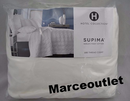 Hotel Collection 680 Thread Count Supima Cotton QUEEN Fitted Sheet ...