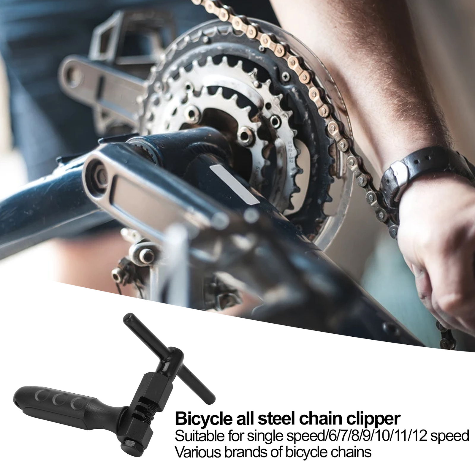 Bike Chain Breaker Cutter Mountain Bicycle Chain Splitter Bicycle Hand ...