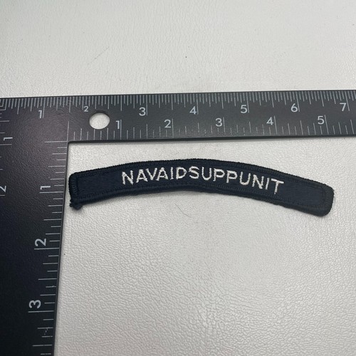 US Navy NAVAIDSUPPUNIT Tab Patch (Rocker, UIM) (Gulfport Mississippi ...