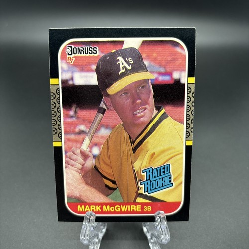 1987 Donruss Mark McGwire Rated Rookie Card R34181 | eBay
