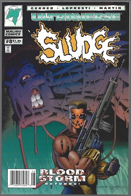 Sludge #8 Malibu Comics VF | eBay