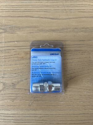 Lincoln 5845 Heavy Duty Hydraulic Coupler 1/8” NPT | eBay