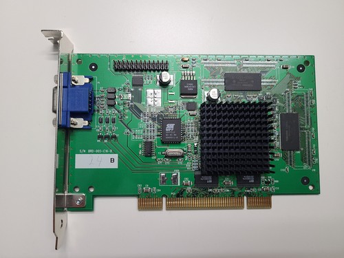 PCI Nvidia Riva TNT2 M64 16MB SDRAM VGA Video Card Working 3D Retro ...