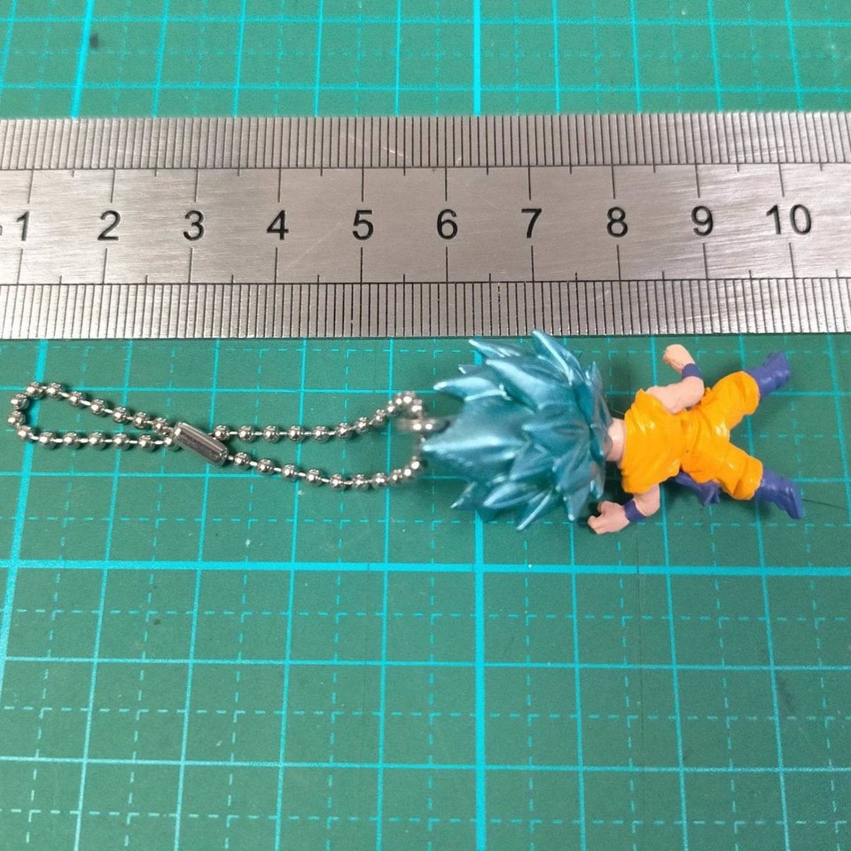 Dragon Ball Ssgss Son Goku Super Saiyan Swing Key Chain Dragonball Blue ...