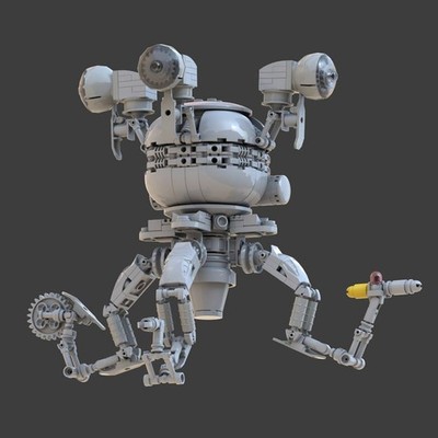 Hot Sale Mister Handy Multipurpose Robot 337 Building Toys Set Build ...
