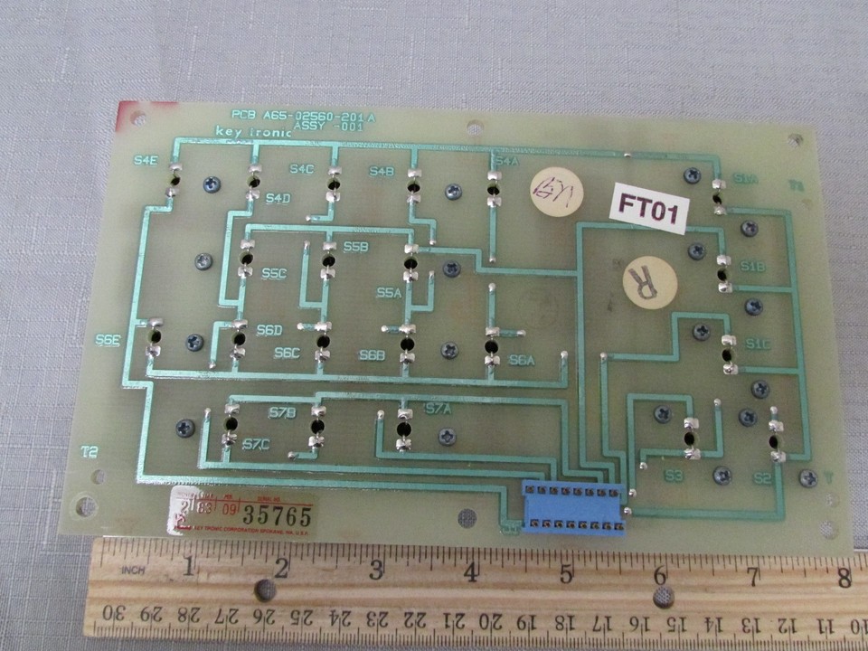 Key Tronic Vintage Test Equipment Front Panel Keyboard | eBay