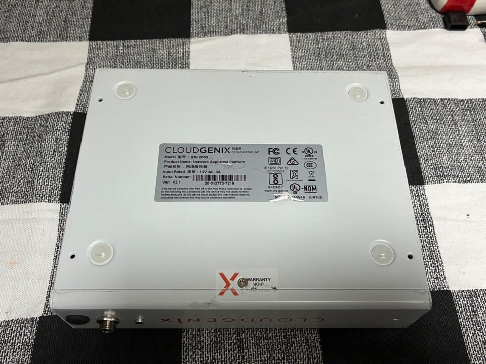 pfSense 6 port gigabit SOHO router/firewall on Palo Alto CloudGenix ION ...