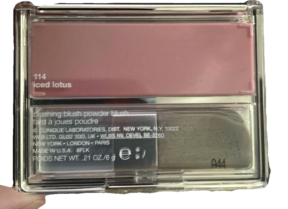 Clinique Blushing Blush Powder Blush 114 Iced Lotus BLUSH | eBay