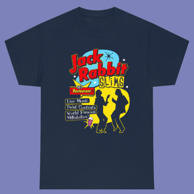 Jack Rabbit Slims Restaurant Men's Navy Size S-3XL | eBay