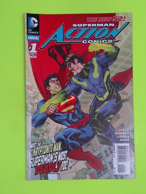 Action Comics Annual #1 Vol. 2 2012 DC Comics Annual High Grade G70-108 ...