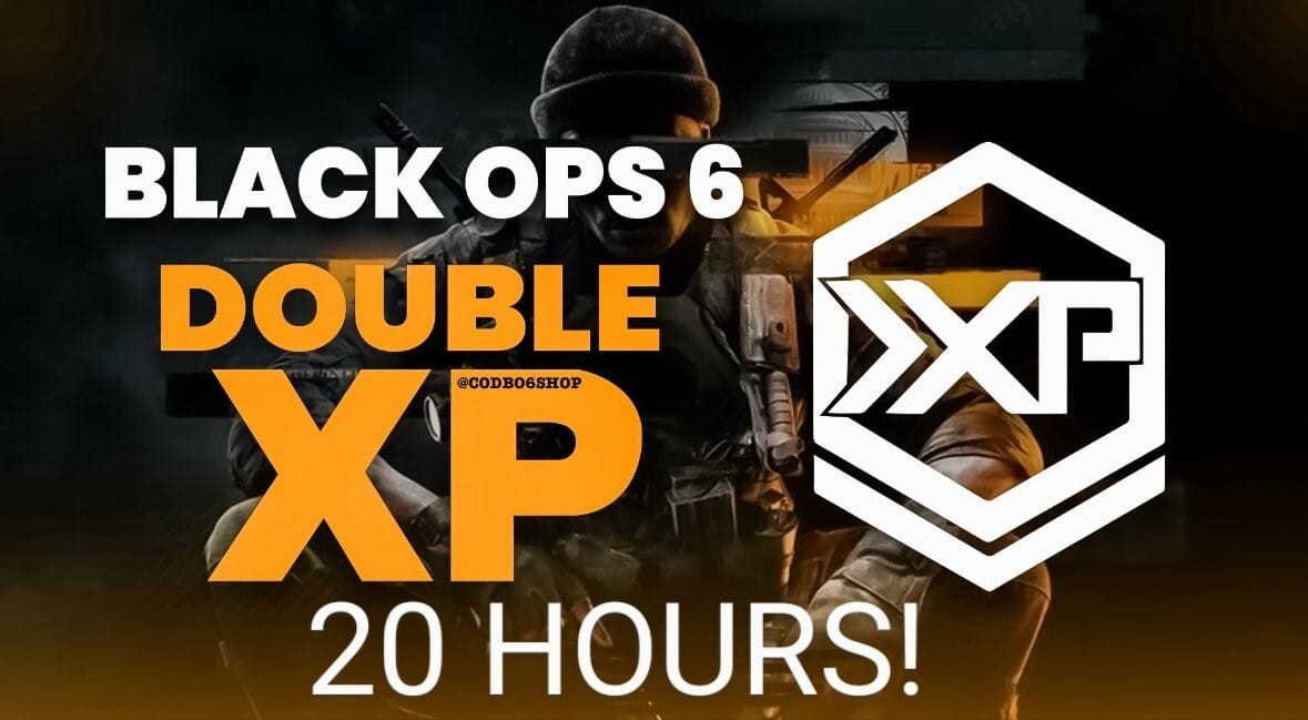 [20 Hours] Call of Duty Black Ops 6 Double XP COD BO6 GLOBAL CODE 2XP ...
