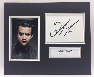 RARE Daniel Mays Signed Photo Display + COA AUTOGRAPH ROGUE ONE STAR ...