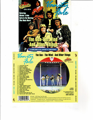 VANITY FARE - THE SUN THE WIND & OTHER THINGS (CD 1991) NEW *25 TRACKS ...