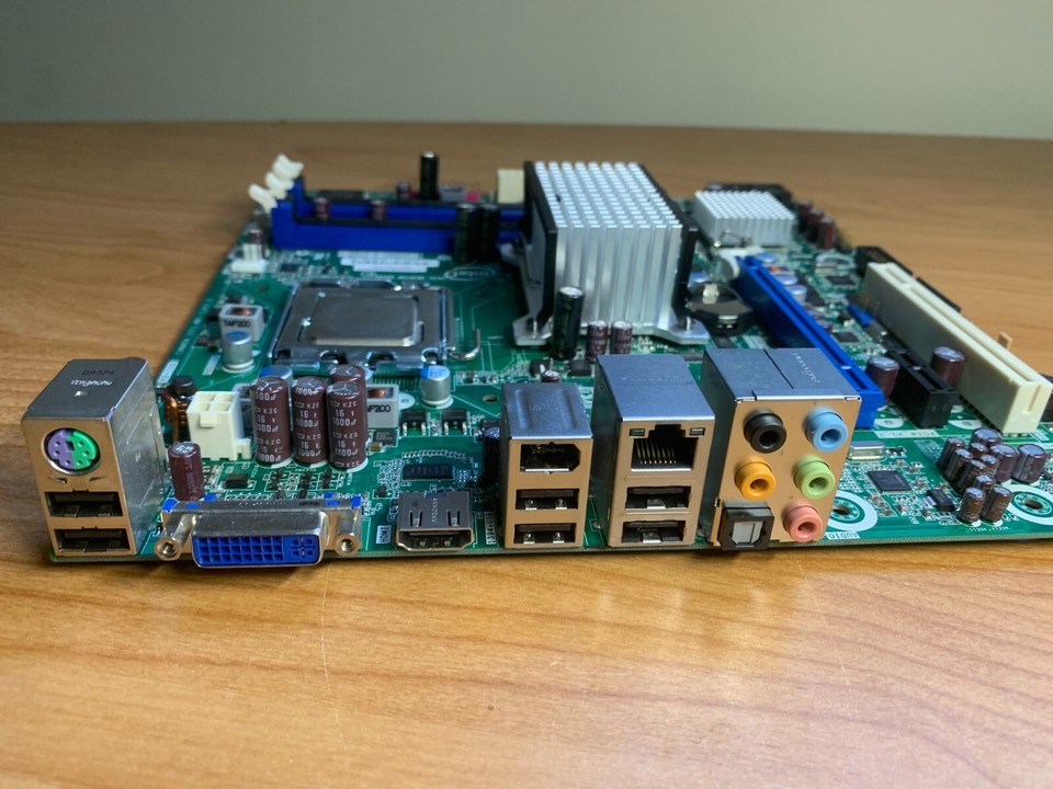 Intel DG43GT LGA775 Motherboard with Core 2 CPU, IO Shield -TESTED | eBay