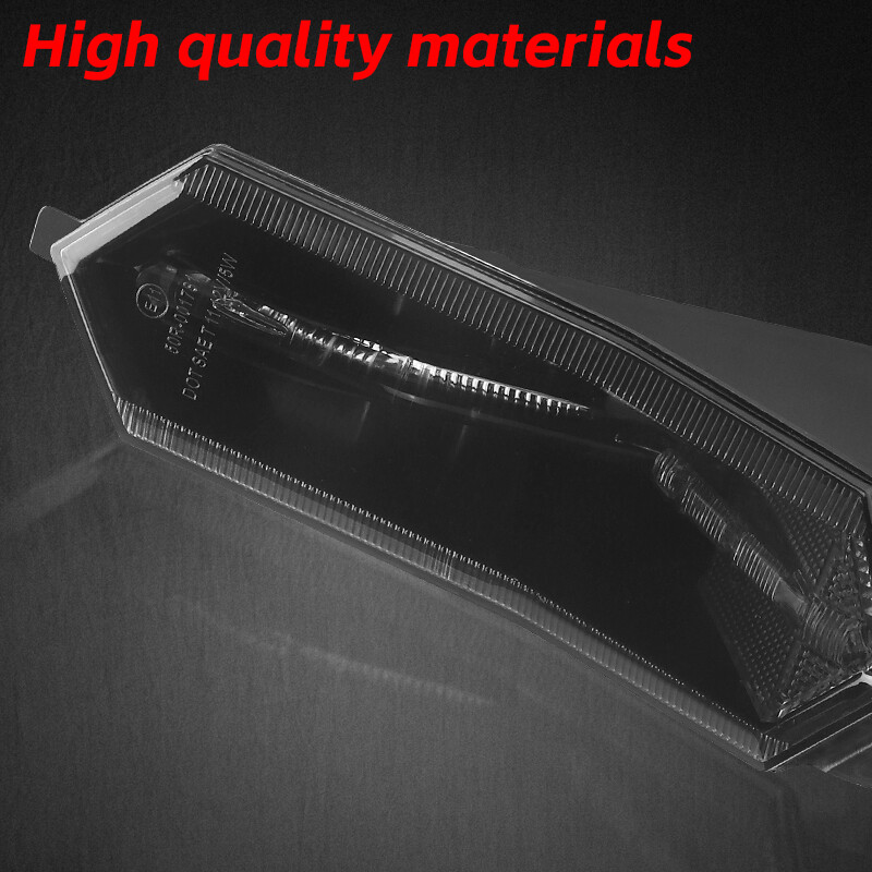 Smoke LED Tail Light Brake Turn Signals For Yamaha YZF R6 R1 R1S R7 ...