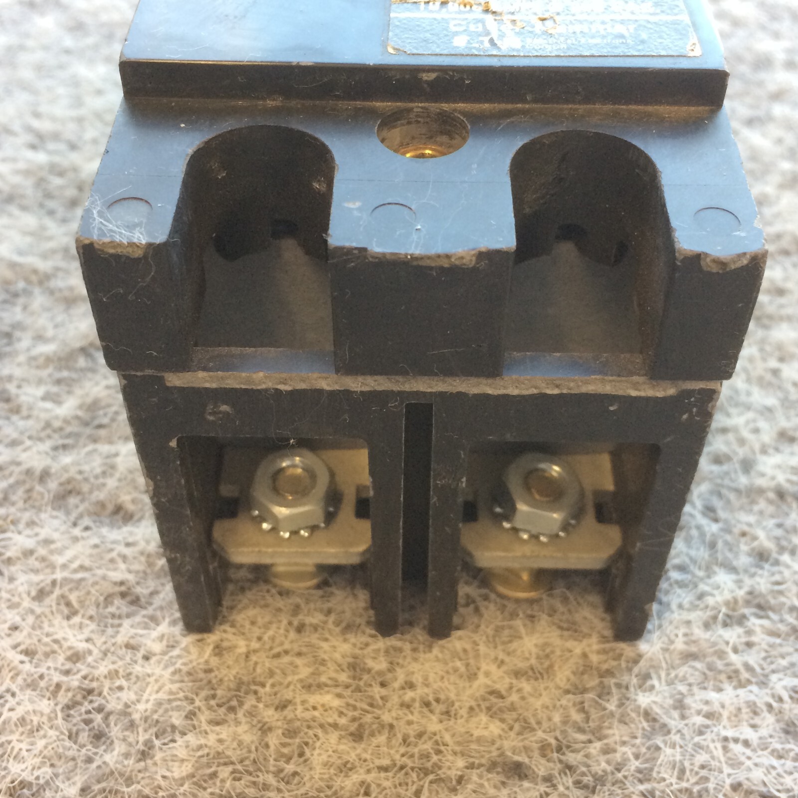 Cutler Hammer CC2200 200 Amp 2 Pole Circuit Breaker Type CC Lugs ...