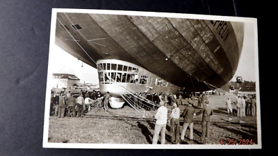 German Zeppelin Postcard - Pilot Gondola of the Graf Zeppelin | eBay