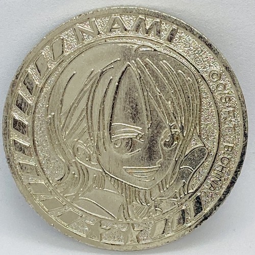 ONE PIECE Coin Nami 50 Berry Metallic Iron Medals | eBay