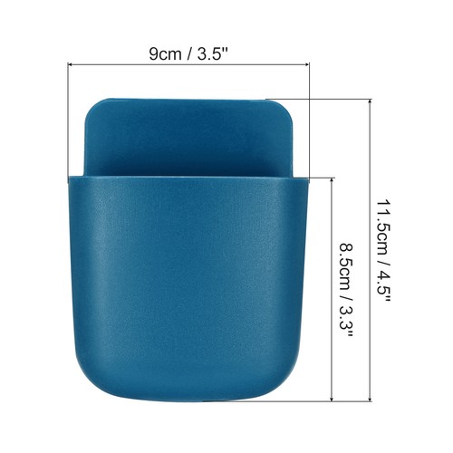 4pcs Remote Control Holders Wall Mount Hole-Free Storage Box with ...