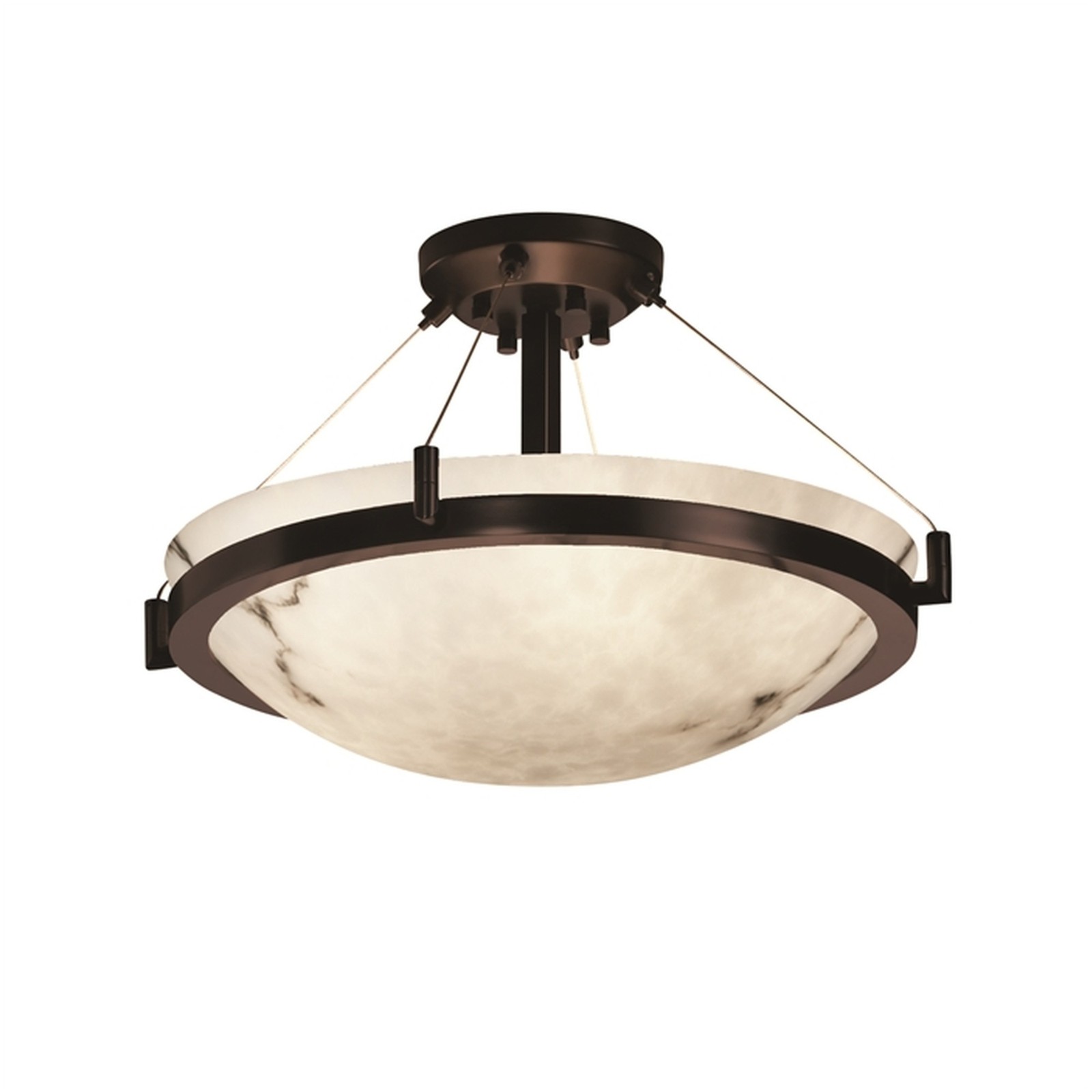 Justice Design Group FAL-9681-35-LED3-3000 LumenAria 21"W - Bronze | eBay