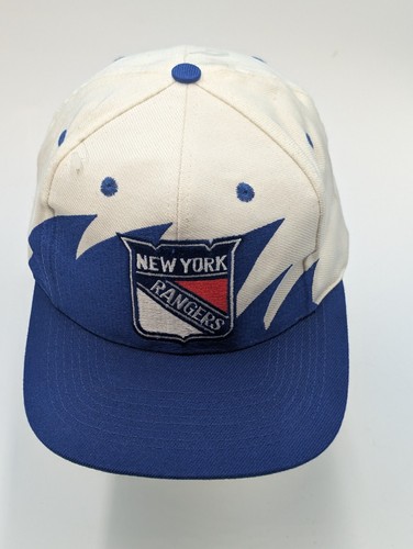 NWT NY Rangers NHL Vintage Snapback SharkTooth Hat Logo Athletic Cap ...