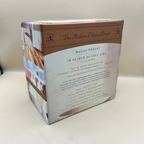 In Search of Lost Time Marcel Proust 2000 Modern Library Boxed Set 6 ...