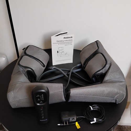 Nekteck Leg Massager Air Compression Foot and Calf Massager Handheld ...