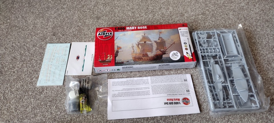 Airfix The Mary Rose 1:400 Model Sealed Bag | eBay UK
