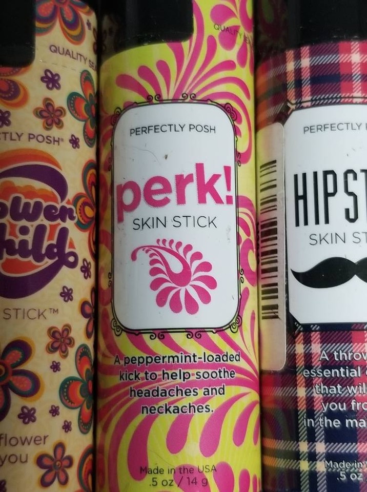 Perfectly Posh Skin Sticks - Giant & Regular, New Sealed Retired | eBay