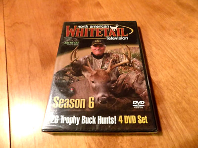 NORTH AMERICAN WHITETAIL TELEVISION Season 6 26 Hunts Hunt 4 DVD SET ...