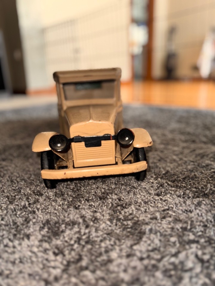 Cor Cor Toys Antique Truck Made from 1926-1937 Green and Tan with black ...
