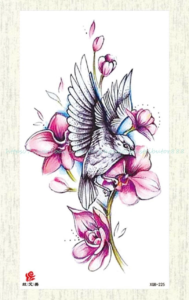 Bohemian Flower Tattoo