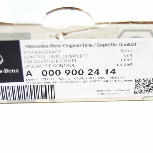 NEW MERCEDES-BENZ C W205 FUEL PUMP CONTROL UNIT A0009002414 ORIGINAL | eBay