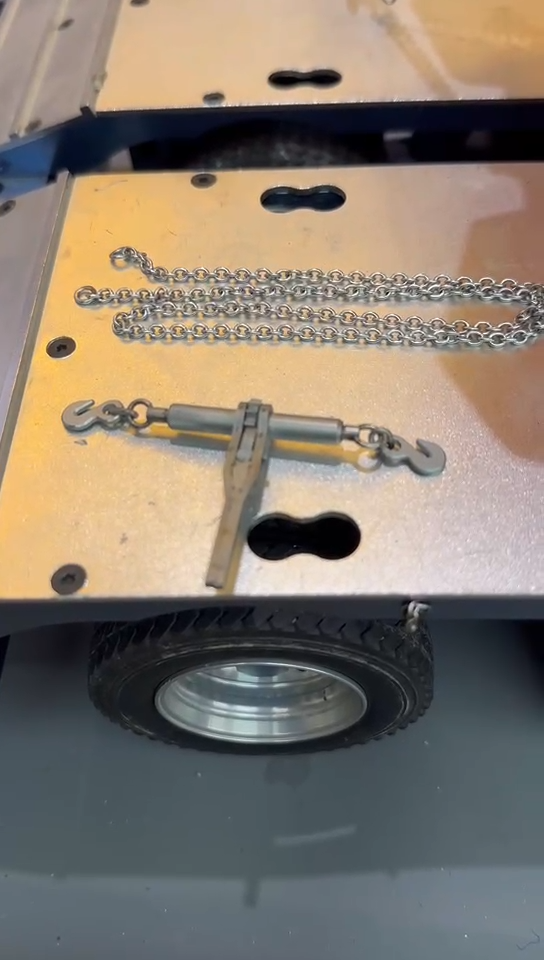 Metal Ratchet Chain Binders Load Tensioner for 1/14 RC Crawler Car ...