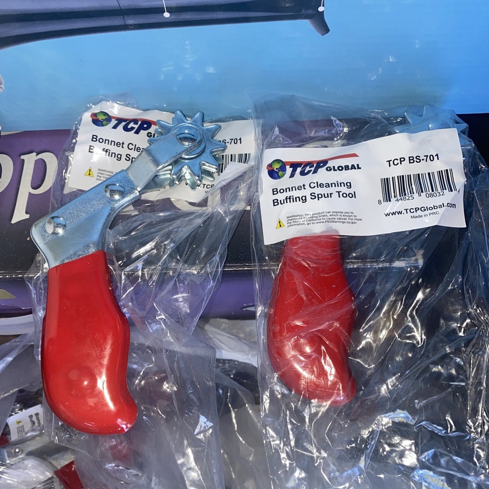 5 Polishing Buffing Pad Cleaning Spur Tool Buff Detail Car Polisher ...