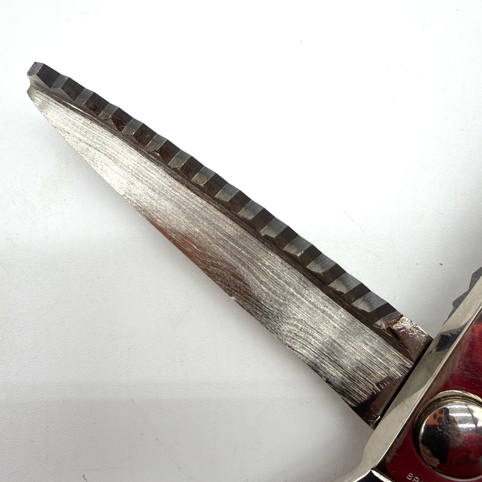 Vintage Gingher Left-Handed Pinking Shears 7.5” Scissors Brazil New Old ...