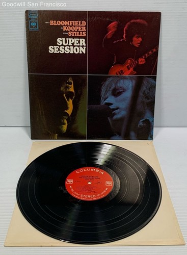 Bloomfield/Kooper/Stills Super Session Vinyl Stereo 360 Sound LP 1968 ...