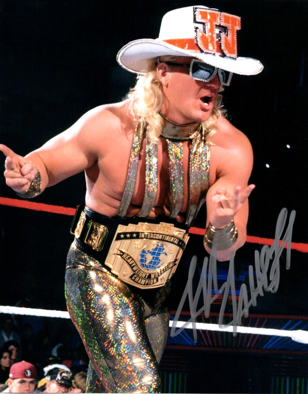Jeff Jarrett Signed WWF Wrestling 8x10 Photo Autograph TNA WWE COA ...