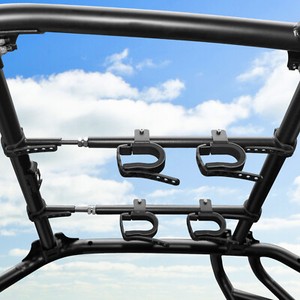 UTV Overhead Roof Gun Holder Bow Rack For Polaris RZR Ranger XP 900 ...