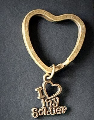 Bronze I ️ My Soldier Key Chain. Great Gift. Love | eBay