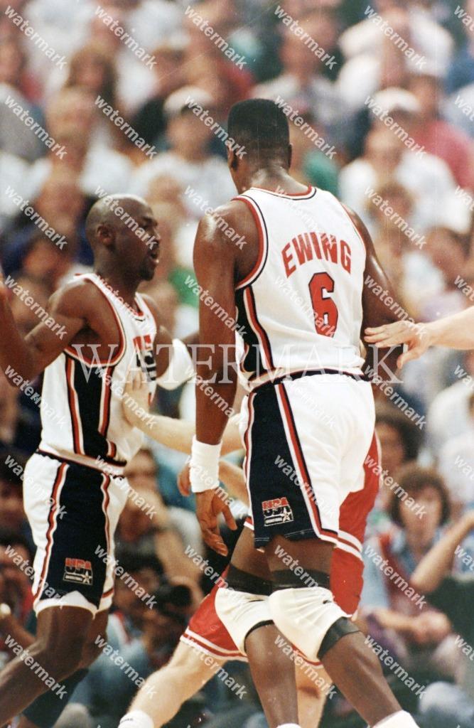 GM427 Michael Jordan - Ewing Dream Team 1992 USA 8x10 16x20 24x36 Photo | eBay