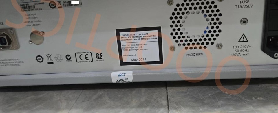 Agilent N5242A N4375B 26.5GHz Single-Mode Lightwave Component Analyzer ...