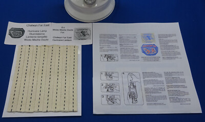 Chalwyn Far East Lantern Wicks x 8 and Instructions FREE Shipping ...
