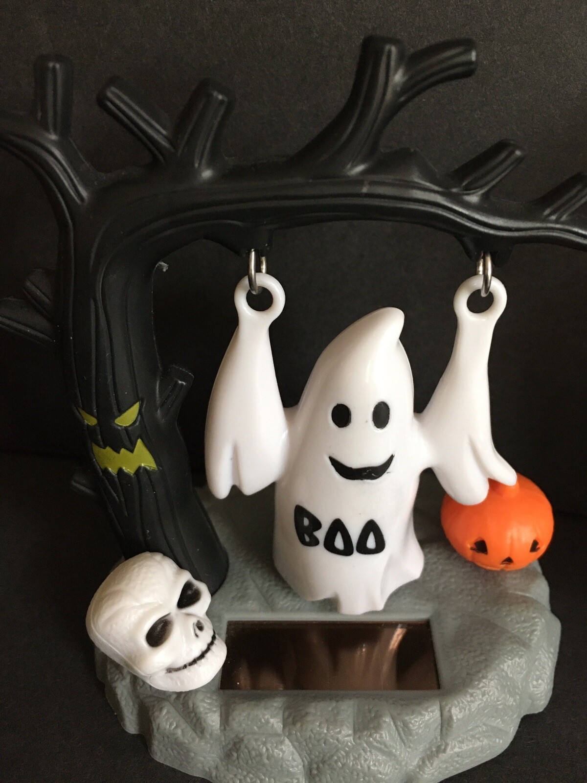 Solar Powered Bobble head fun Dancing Toy - Set Of 3 HALLOWEEN scary ...