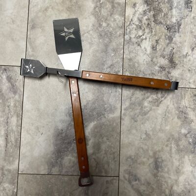 Vanderbilt Football NEW BBQ Grill Tool Set Wood & Metal 2-Piece Spatula ...